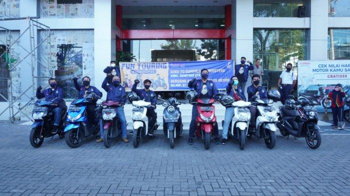 Fun Touring Ajang Pembuktian Performa Generasi 125 Yamaha - Tribun ...