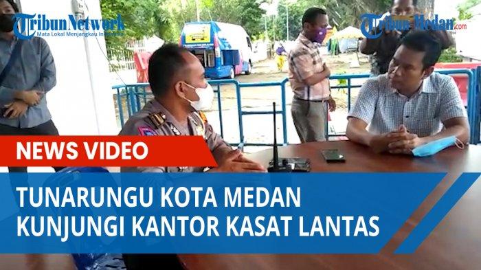 Tunarungu Kota Medan Kunjungi Kantor Kasat Lantas Medan, Sampaikan ... Tunarungu Kota Medan Kunjungi Kantor Kasat Lantas Medan, Sampaikan ...