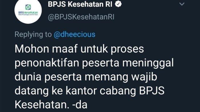 BPJS Kesehatan Jadi Sorotan, Viral Jawab soal Peserta Meninggal ...