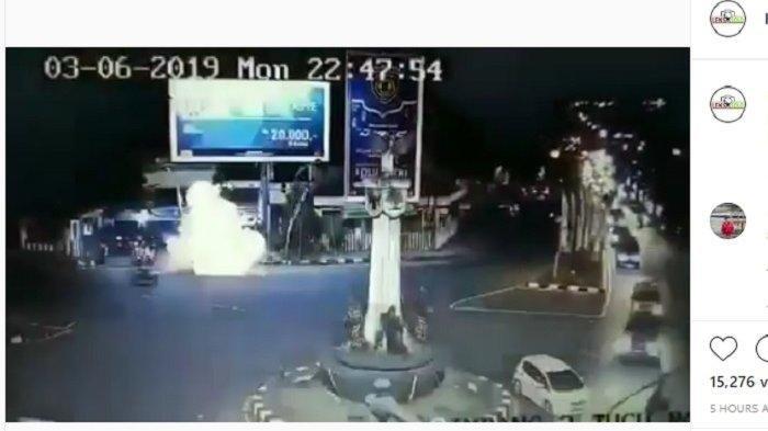 UPDATE BOM BUNUH DIRI, Terkuak Video CCTV Detik-detik Bom Meledak ...