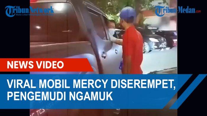 Viral Mobil Mercy Diserempet, Pengemudi Teriak: Ini Mercy Lho, Mobil ...