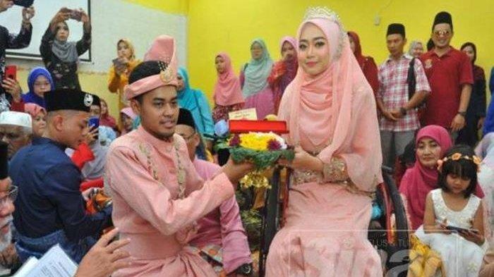 VIRAL Pria Bahagia Nikahi Wanita Lumpuh Kaki, Ternyata Perkenalan Awal dari Video Game PUBG ...