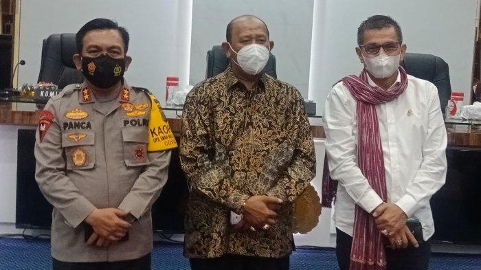 Komit Berantas Narkoba, Wabup Langkat Audiensi dengan Kapolda Sumut - Tribun-medan.com