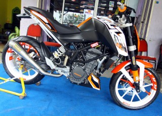 Modif Simpel KTM Duke - Tribun-medan.com