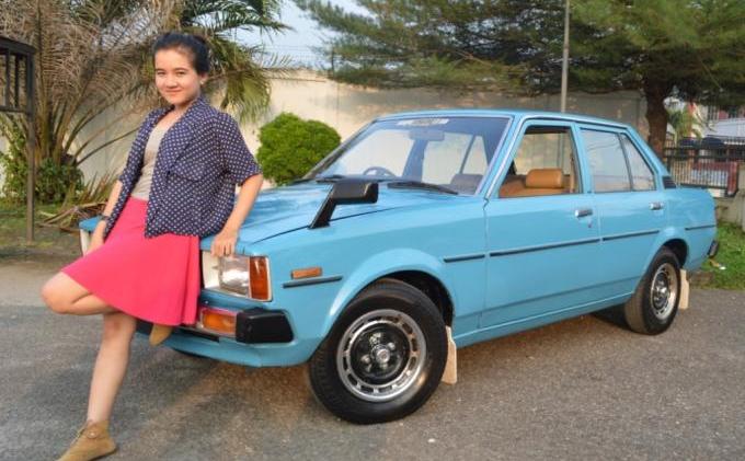 Si "Tua" Warisan Keluarga Toyota Corolla DX KE70 - Tribun-medan.com
