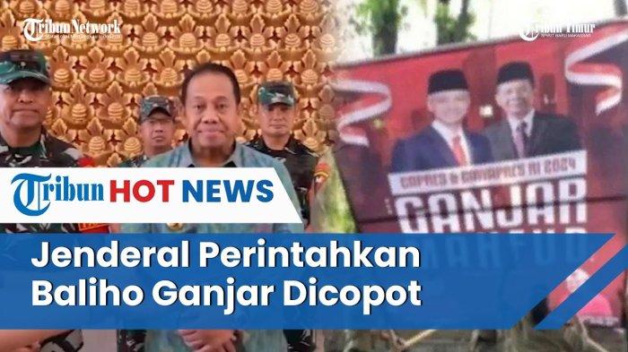 Ganjar Respon Pencopotan Balihonya di Bali: Aparatur Negara Semua Harus Netral - tribunmuria.com