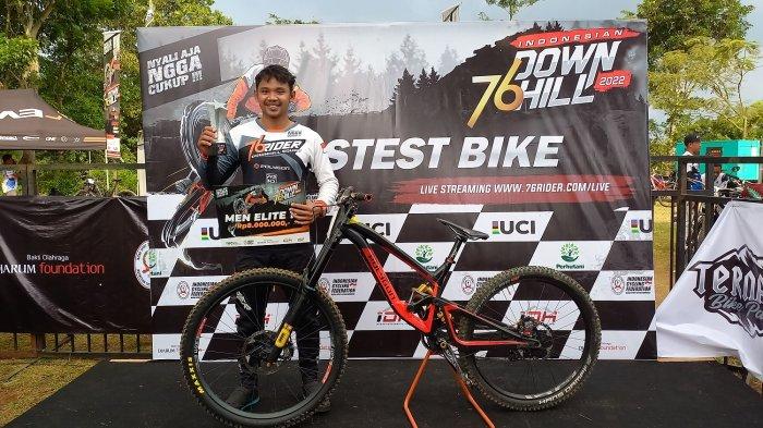 Juara 76 Indonesian Downhill 2022 di Kudus, Jambol Torehkan Waktu 3 menit 15,413 detik ...