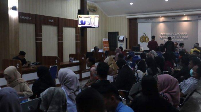 Permohonan SKCK di Polsek Kota Kudus Membludak, Iptu Subkhan: Naik hingga 500 Persen ...