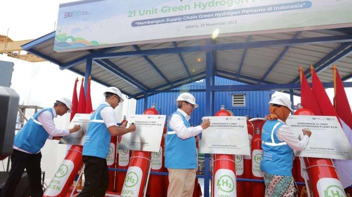 Terbanyak di Asia Tenggara! PLN Resmikan 21 Unit Green Hydrogen Plant - Tribun-pantura.com