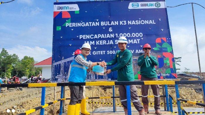 PLN UIP JBT Simulasi Tanggap Darurat Gempa Bumi, Peringati Bulan K3 Nasional - tribunmuria.com