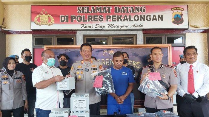 Beraksi Pada Sembilan Titik, Spesialis Pencuri Baterai Tower Telkom Terungkap di Pekalongan ...