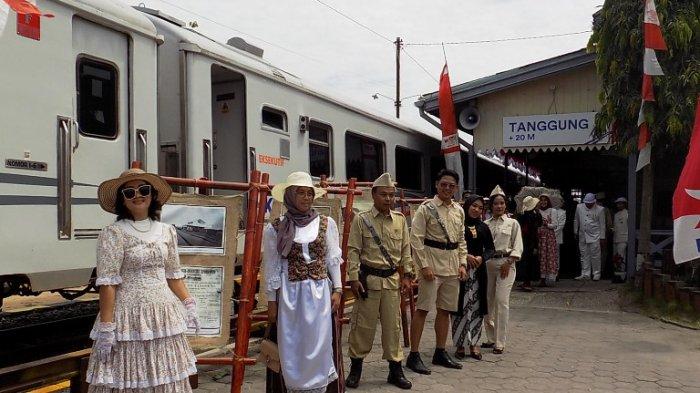Napak Tilas Jalur Rel Pertama Jalur Semarang-Tanggung, Naik Kereta Api Usung Konsep Jadul ...