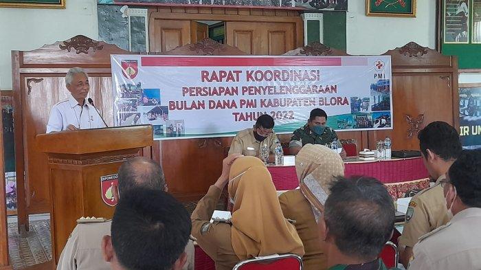 PMI Blora Berharap Dapat Hasil Maksimal Jelang Bulan Dana PMI 2022 - tribunmuria.com