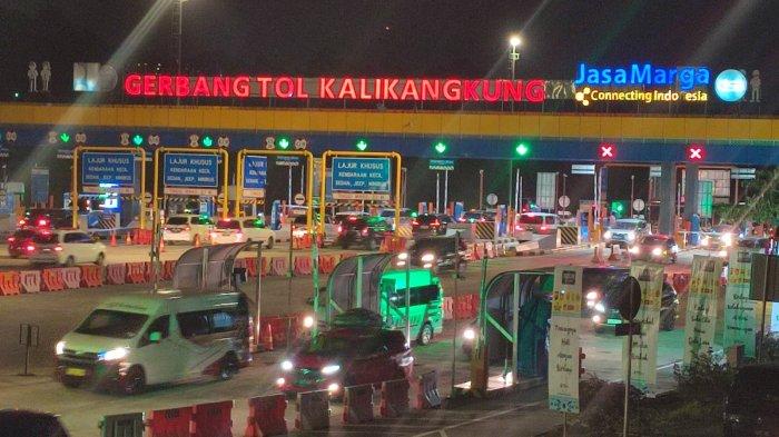 Siap-siap, One Way Arus Balik Rencana Dilakukan Besok Siang dari Gerbang Tol Kalikangkung ...