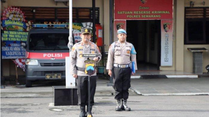 AKBP Achmad Oka Pimpin Apel Pertama Setelah Jabat Kapolres Semarang ...