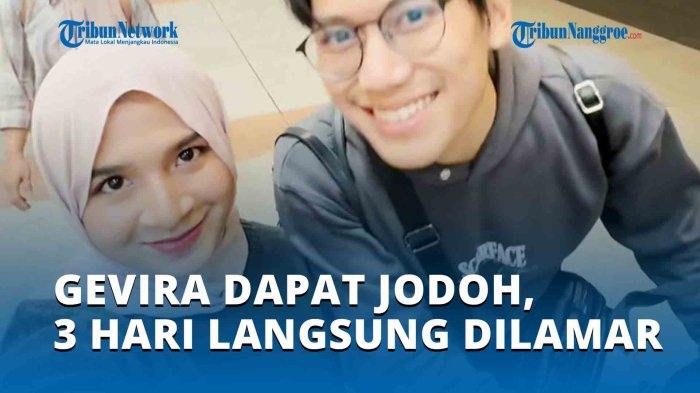 VIDEO - Viral Kisah Gevira yang Jarang Bergaul & Keluar Rumah Dapat Jodoh, 3 Hari Langsung ...