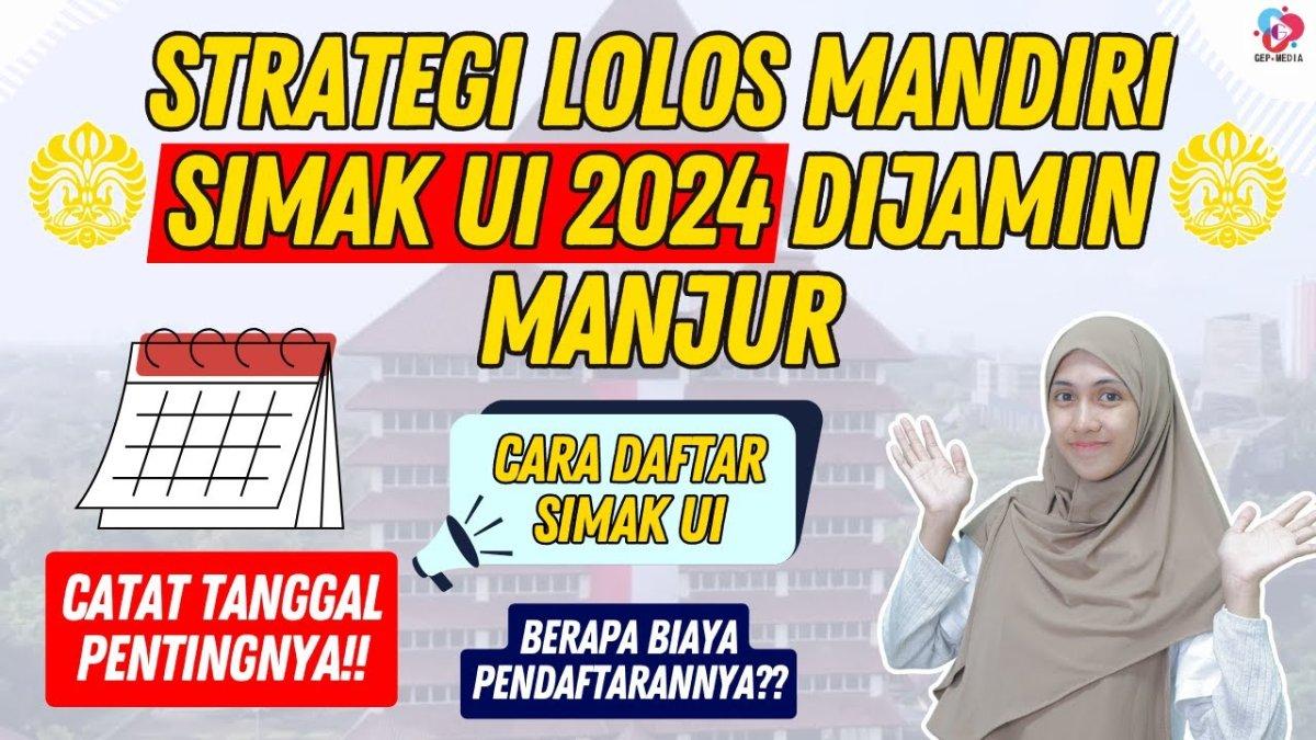 20 Prodi di Simak UI 2024 dengan Daya Tampung Terbesar, Ada Farmasi ...