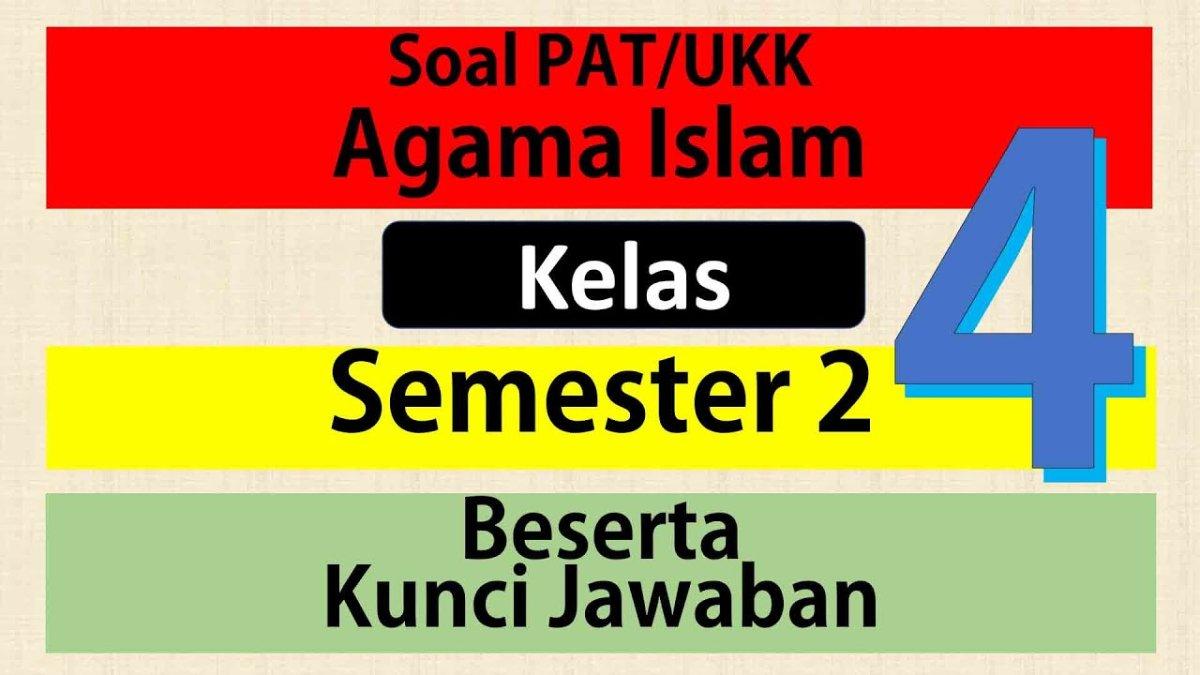 25 Soal & Kunci Jawaban PAI dan BP Kelas 4 SD Semester 2: Tugas Malaikat Mikail Adalah ...