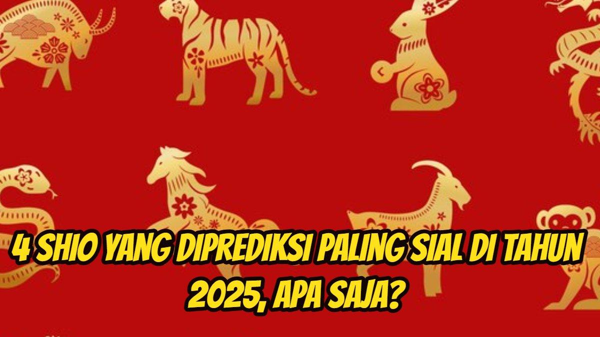 4 Shio Paling Sial di Tahun 2025, Kelahiran Tahun 1995, 1998, dan 2001 ...
