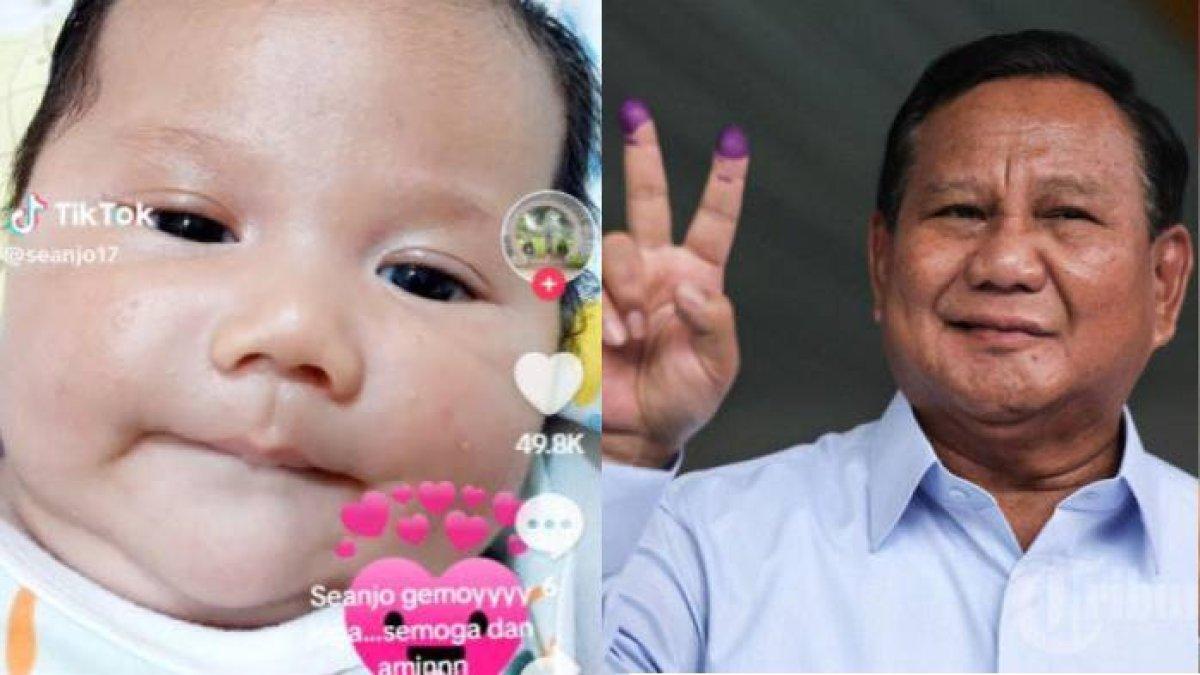 Deretan Bayi Gemoy Mirip Prabowo Subianto, Ada yang Plek Ketiplek Pasangan Gibran di Pilpres ...