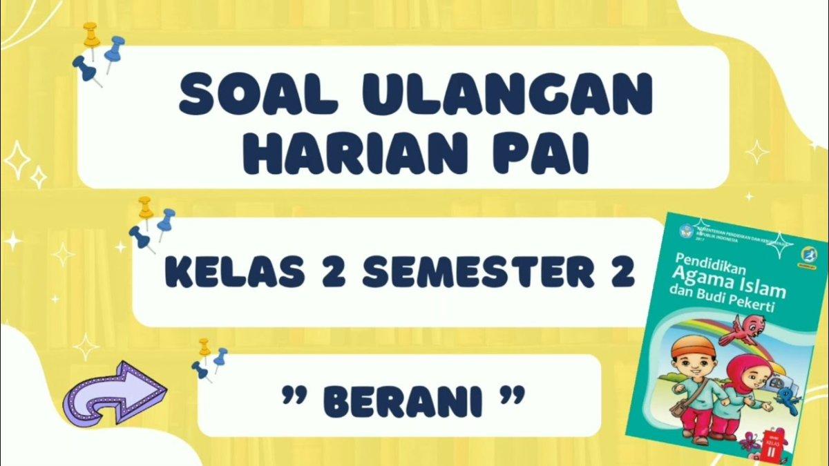 40 Soal & Kunci Jawaban Ujian PAI Kelas 2 SD/MI Kurikulum Merdeka 2024, Meneladani Al-Hafiz ...