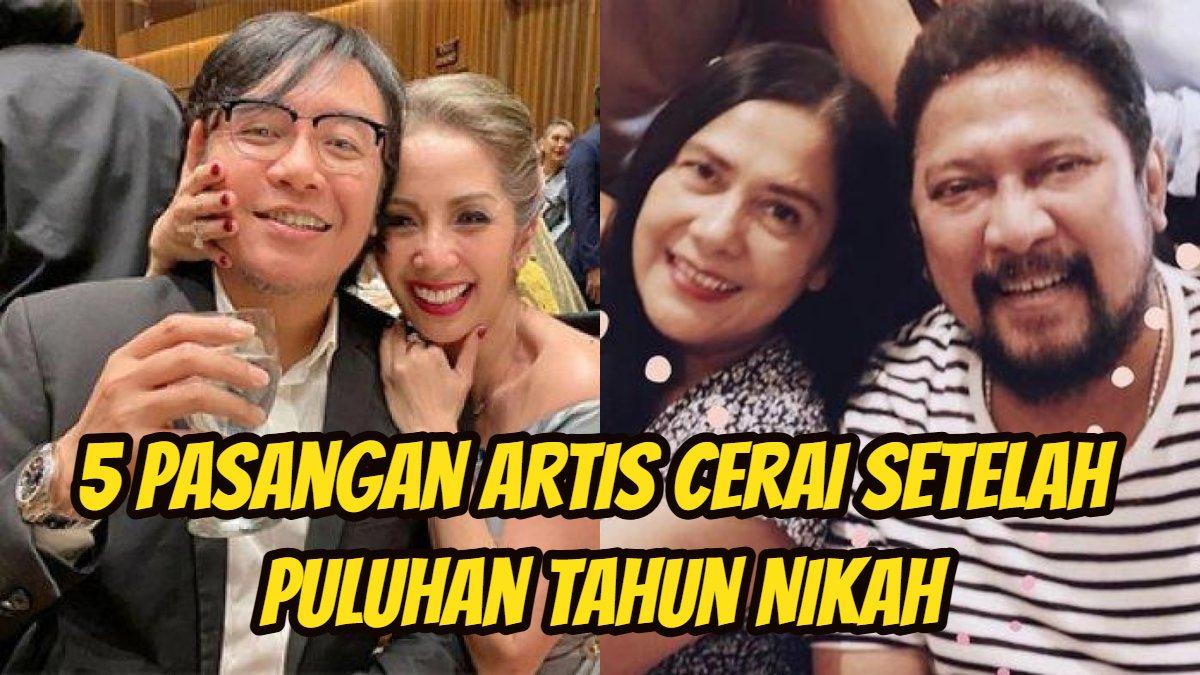 5 Pasangan Artis Cerai Setelah Puluhan Tahun Nikah, Lydia Kandou-Jamal hingga Ari Lasso-Vitta ...