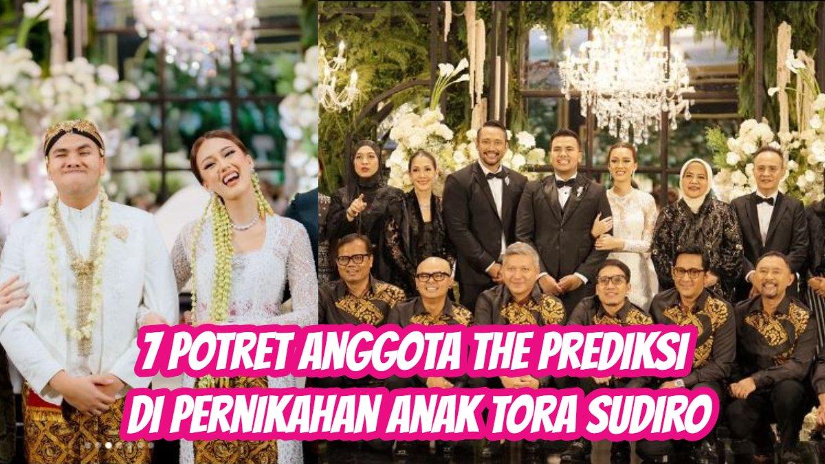7 Potret Anggota The Prediksi di Pernikahan Anak Tora Sudiro, Gandengan ...
