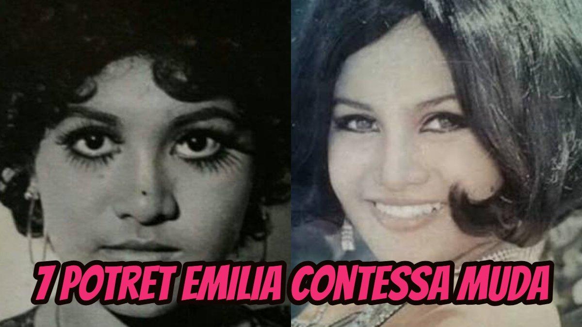 7 Potret Emilia Contessa Muda, Kecantikan Ibunda Denada Terpancar ...
