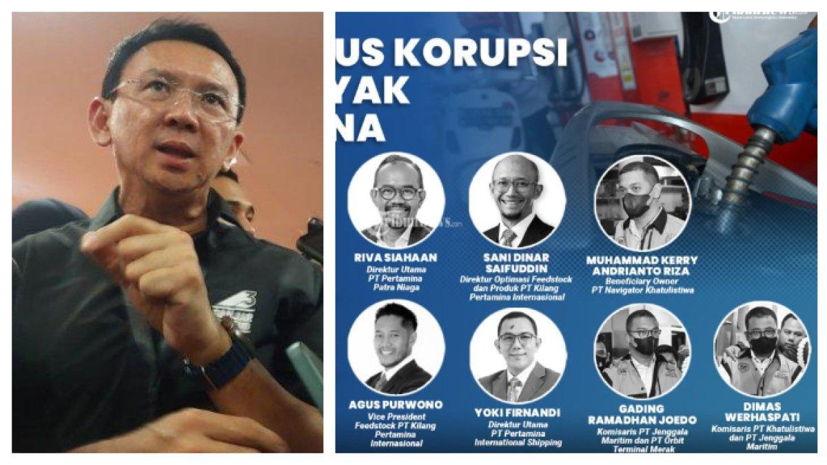 Ahok Siap Bantu Bongkar Korupsi Pertamina, Sebut Riva Siahaan CS Ngeyel ...