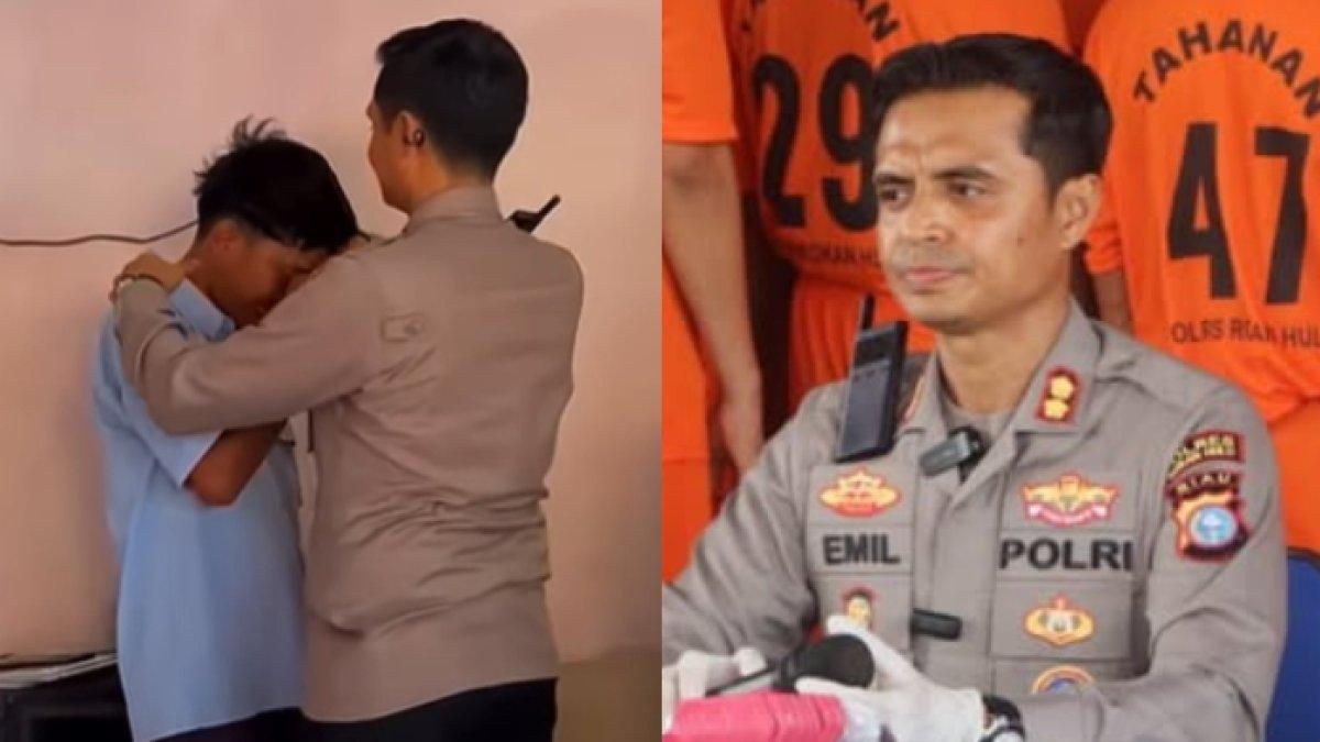 Sosok AKBP Emil Eka Putra Kapolsek Rokan Hulu, Jadikan Siswa Gadai HP Sebagai Adik Angkat ...