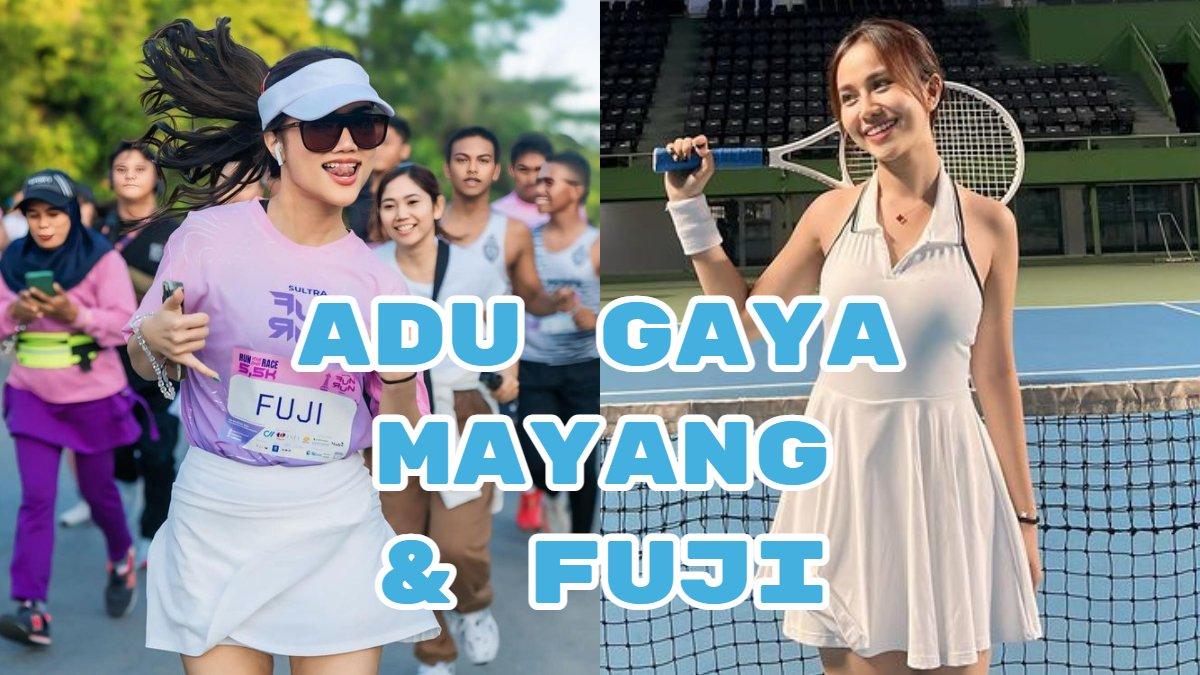 Adu Gaya Mayang Lucyana VS Fuji, Dari Tampilan Berhijab hingga Saat ...