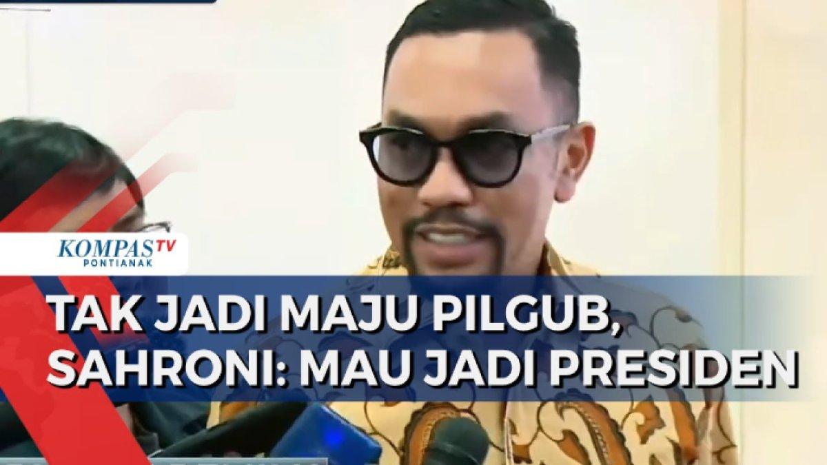 Sahroni Ungkap Lawan Berat di Pilkada Jakarta, Anies Baswedan atau Ridwan Kamil? ini Jawabannya ...