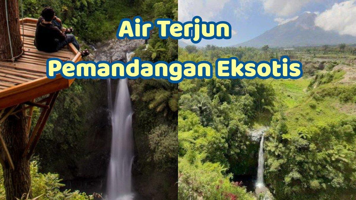 Cuma 1,5 Jam dari Klaten, Ada Air Terjun dengan Pemandangan Eksotis ...