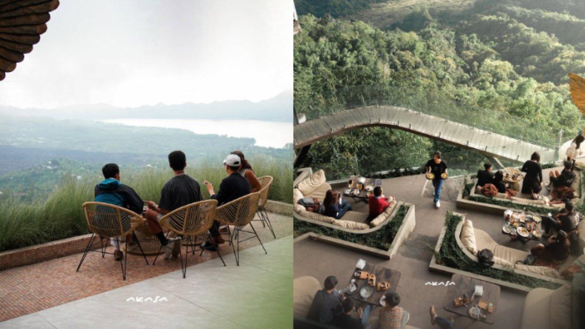 Bali Punya Coffee Shop Sebagus Ini, Panorama Sunrise-nya Hangatkan Jiwa ...