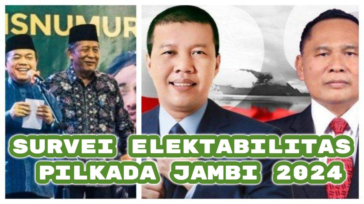 Survei Terbaru Pilkada Jambi 2024, Al Haris vs Romi Hariyanto, Terjawab Elektabilitas Terkuat ...