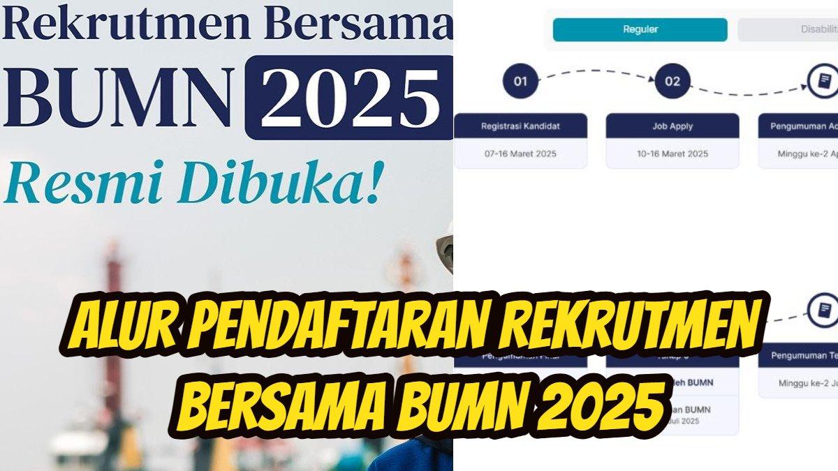 Alur Pendaftaran Rekrutmen Bersama BUMN 2025, Masa Registrasi Hanya ...