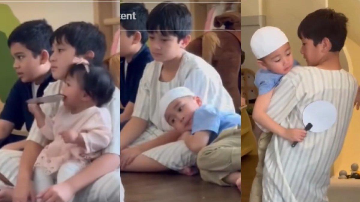 Potret Anak-anak Raffi Ahmad Ikut Pesantren Kilat Bulan Ramadan ...