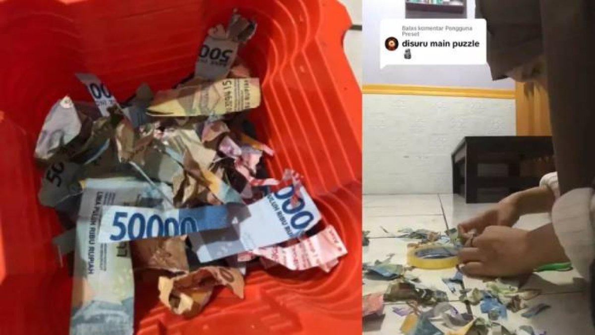 Mengira Anak Main Menggunting Kertas, Ibu Syok Ternyata yang Digunting ...