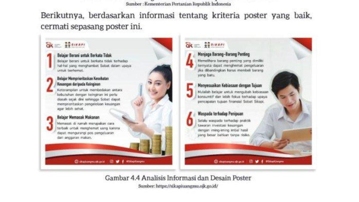 Jawaban Bahasa Indonesia Kelas 9 SMP Halaman 110 : Informasi Apa yang Kalian Peroleh dari Poster ...