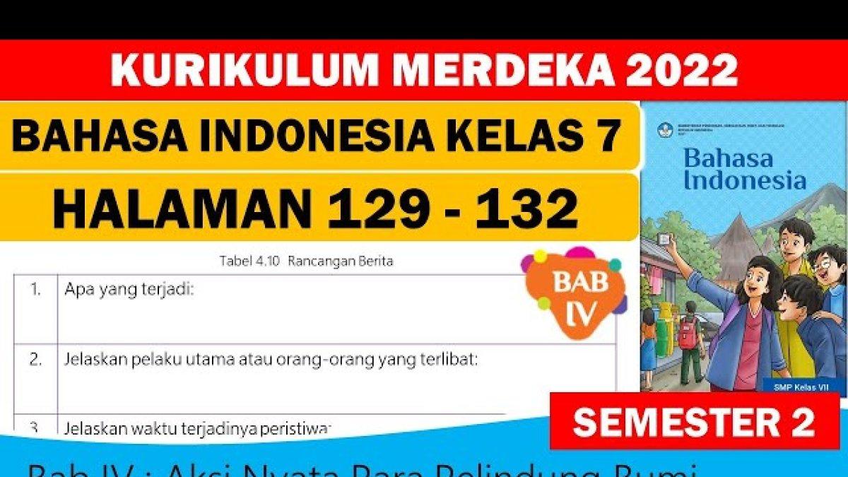 Soal And Kunci Jawaban Bahasa Indonesia Kelas 7 Smp Mts Halaman 129
