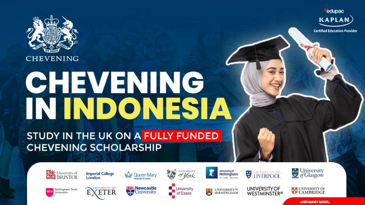 Selamat Beasiswa Chevening 2024 Segara Dibuka, Dapatkan Kuliah Gratis ke Inggris dan Biaya ...
