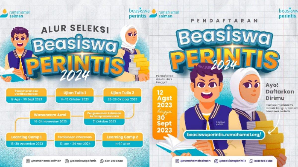 ALHAMDULILLAH! Beasiswa Perintis 2024 Sudah Dibuka, Lulusan SMA/SMK Sederajat Bisa Kuliah Gratis ...