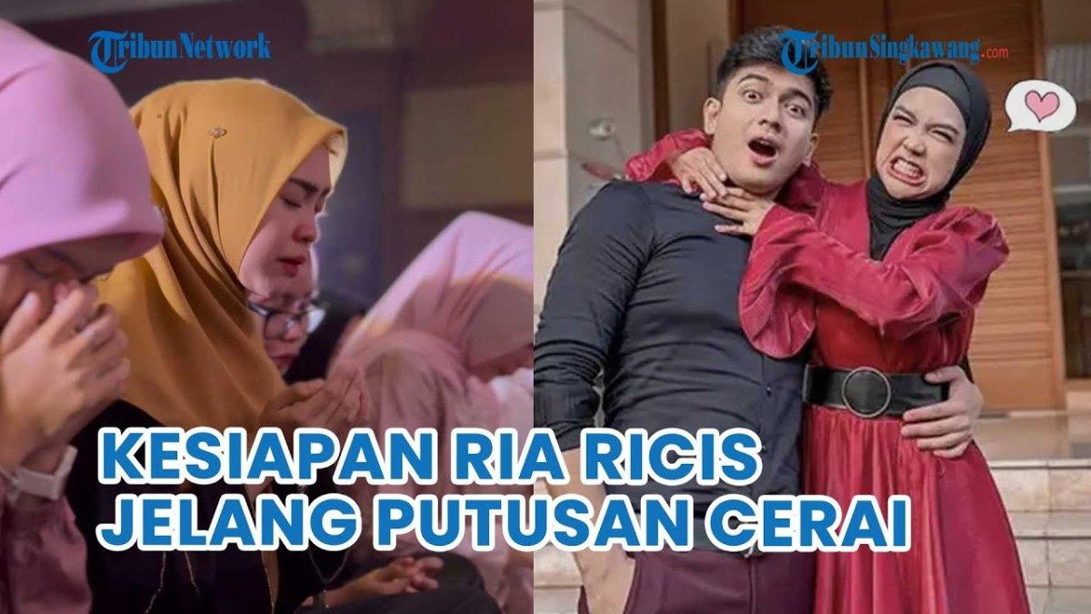 Jelang Putusan Cerai, Teuku Ryan Pasrah, Ria Ricis Unggah Video Menangis: Hidup Memang Nggak ...