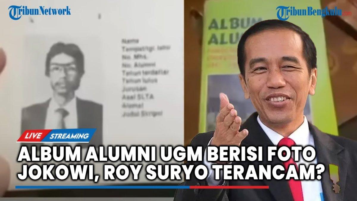 Potret Penampilan Jokowi di Album Alumni UGM Sama dengan Foto Ijazah ...