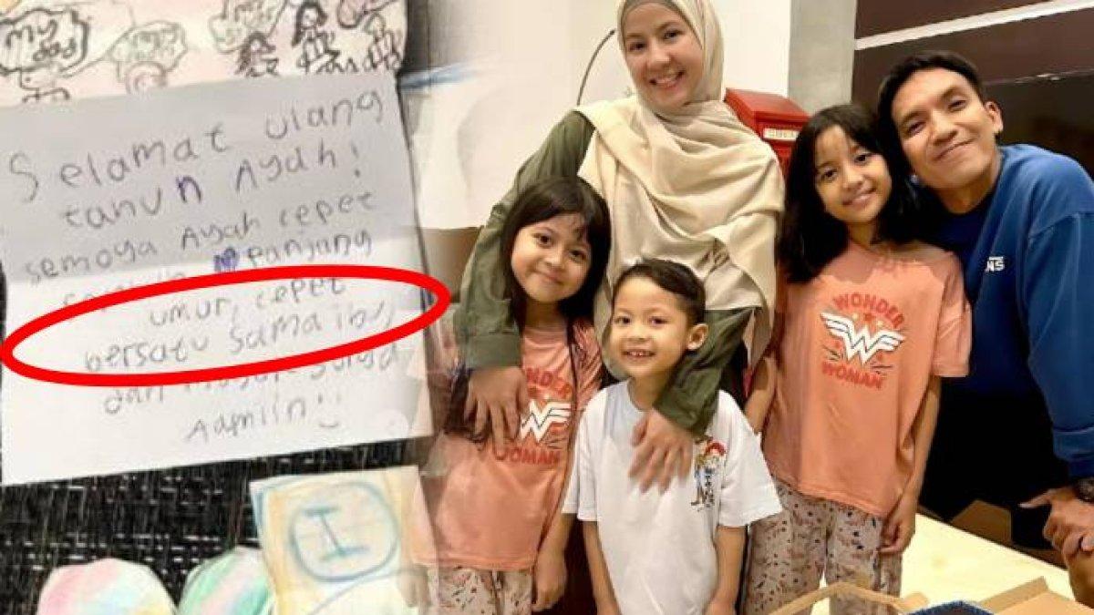 Isi Surat Anak-anak Desta untuk Ayahnya yang Mengandung Bawang ... Isi Surat Anak-anak Desta untuk Ayahnya yang Mengandung Bawang ...