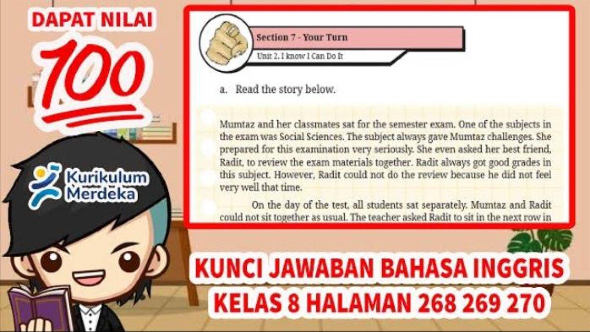 Soal & Kunci Jawaban Bahasa Inggris Kelas 8 SMP Halaman 268 269 Kurikulum Merdeka, Words Meaning ...