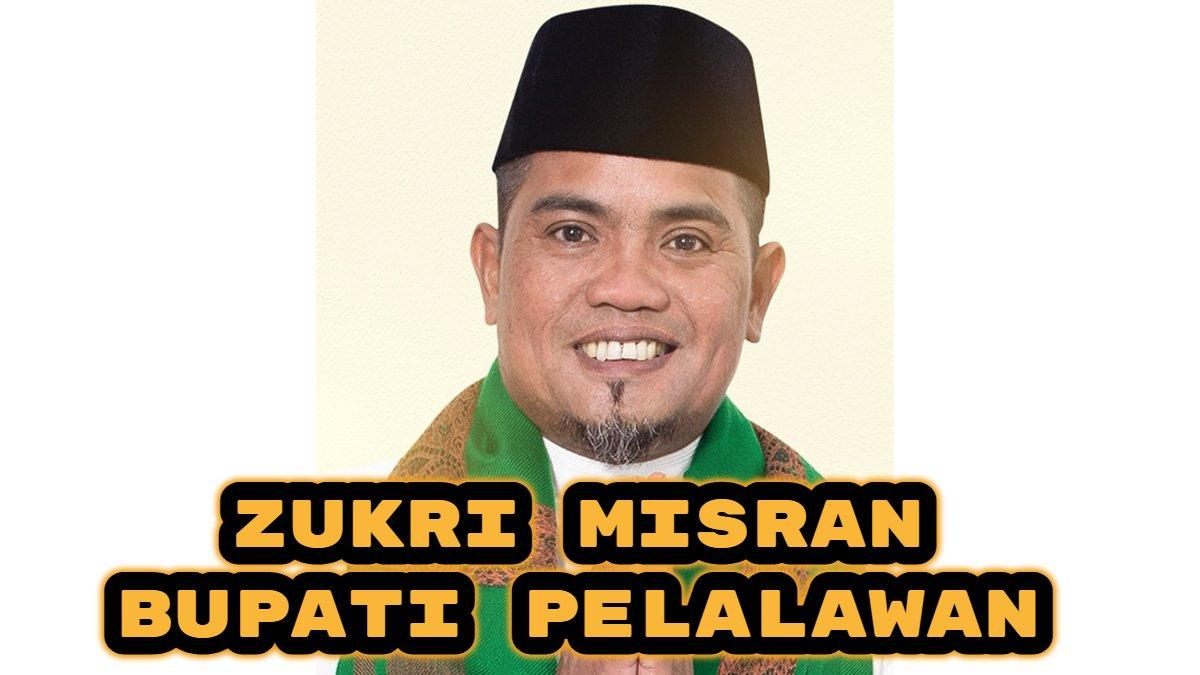 Sosok & Profil Zukri Misran Bupati Pelalawan yang Dilantik Prabowo ...