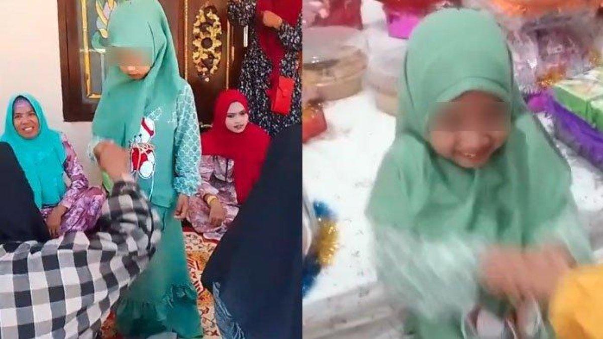 'Kecil-kecil Mau Bersuami', Viral Anak 4 Tahun Sudah Bertunangan, Nazar Orang Tua Saat di Arab ...