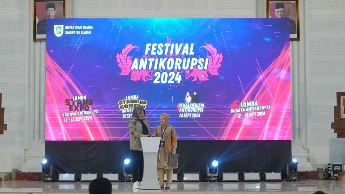 Festival Antikorupsi 2024, Bupati Klaten Sri Mulyani Ingatkan Tanggung Jawab & Budaya Tidak ...