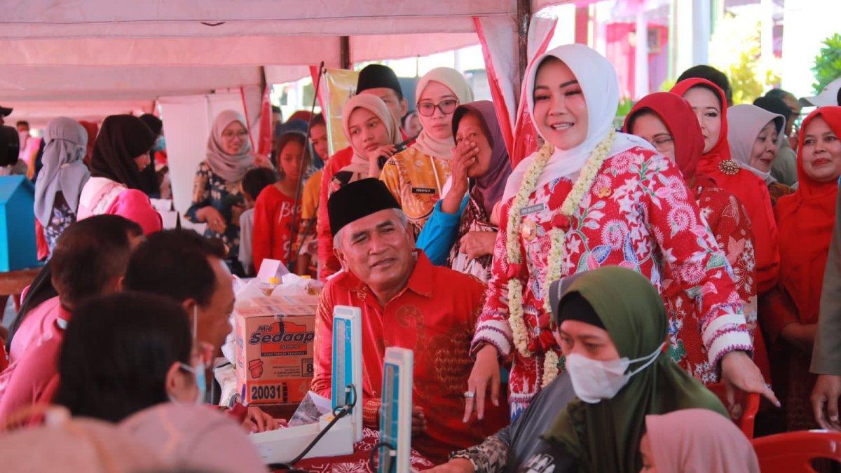 Hadiri Acara Sambang Warga, Bupati Klaten Sri Mulyani Ajak Petani Menanam Padi Rojolele Srinuk ...